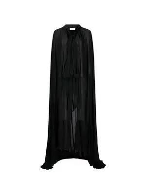 Blumarine Tie-detail Cape