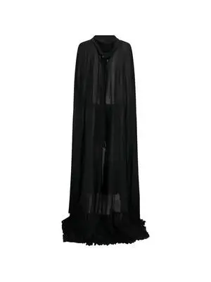 Blumarine Tie-detail Cape