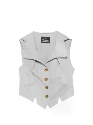 Vivienne Westwood Button Detailed Vests For Women