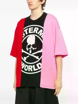 MASTERMIND WORLD Colour-block T-shirt