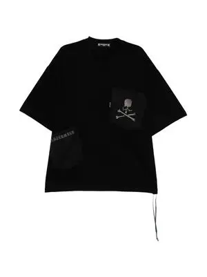 MASTERMIND WORLD Pocket Graphic T-shirt - Black