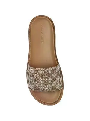 COACH Brynn Crystal-embellishment Slides