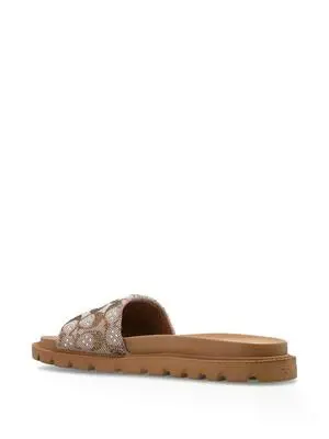 COACH Brynn Crystal-embellishment Slides