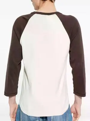 A.p.c. Raglan-sleeves T-shirt - Neutrals