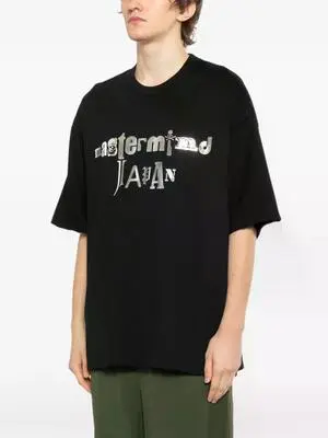 MASTERMIND WORLD Logo-print T-shirt - Black