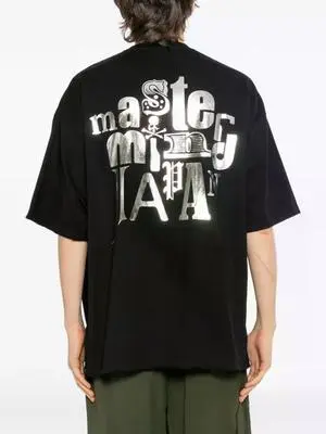 MASTERMIND WORLD Logo-print T-shirt - Black