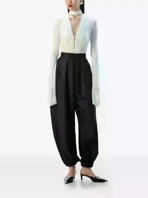 MANURI Suki Long-sleeve Bodysuit - Neutrals