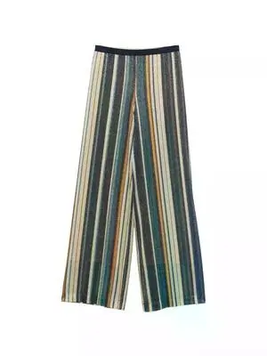 SIYU Zoe Striped Trousers - Blue