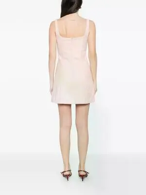 Alice + Olivia Sweetheart-neck Mini Dress