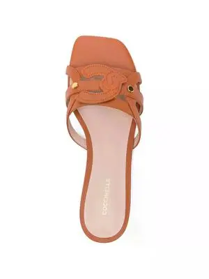 COCCINELLE Logo Detail Sandals