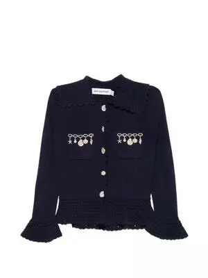 Self-portrait Trimmed Knitwear For Women