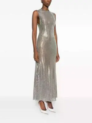 SELF-PORTRAIT Sleeveless Maxi Dress