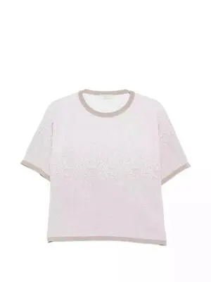 INTRECCI Crew-neck T-shirt