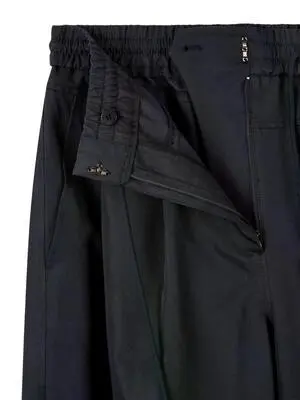 STUDIO TOMBOY Pleated Wide-leg Trousers - Blue