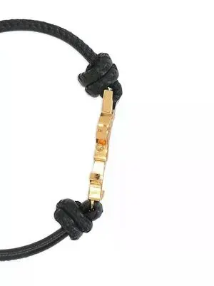 Saint Laurent Cassandre Cord Bracelet - Gold