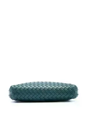 Bottega Veneta 2012-2026 Nappa Intrecciato Nodini Crossbody Bag - Blue