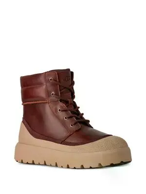 UGG Neumel Lace-up Lug-sole Boots - Brown
