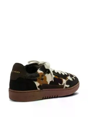 Axel Arigato Dice T-toe Animal-pattern Sneakers - Black