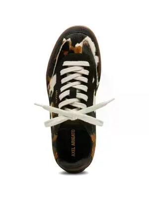 Axel Arigato Dice T-toe Animal-pattern Sneakers - Black