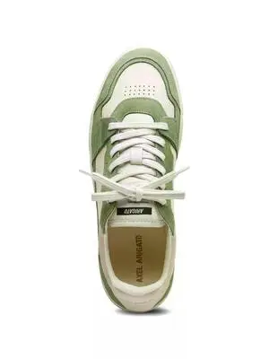 Axel Arigato Perforated Dice Lo Sneakers - Green