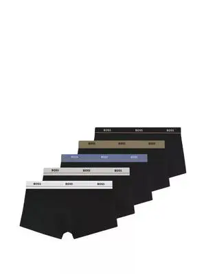 BOSS Logo-waistband - Black