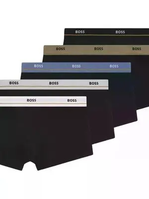 BOSS Logo-waistband - Black