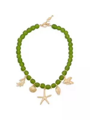 OCEANUS Meretrix Star-pendant Necklace - Gold