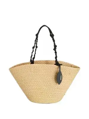 JIL SANDER Tangle Bucket Bag With Logo Tag