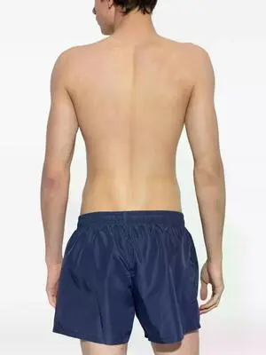 Moschino Logo Swim Shorts - Blue