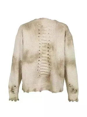 DOUBLET Distressed-effect Sweater