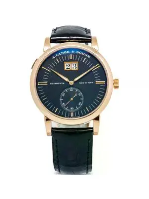 A. Lange & Söhne Langematik Round Face 40mm Watch - Blue