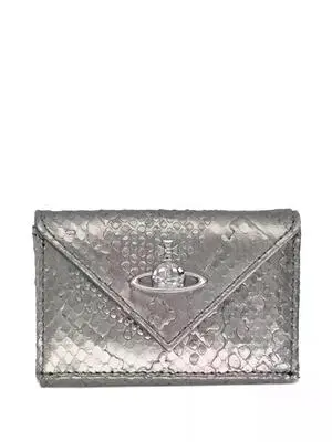VIVIENNE WESTWOOD Orb-detail Wallet - Silver