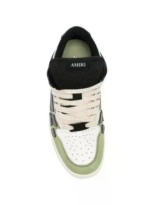 Amiri Skeleton Low Top Sneakers - Green