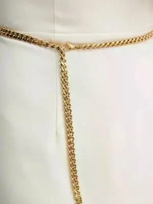 Guess Chain-belt Midi Dress