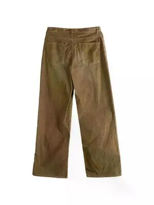 THE ROW Eglitta Wide-leg Trousers - Brown