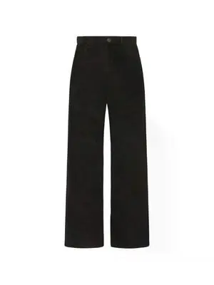 THE ROW Eglitta Wide-leg Trousers - Brown