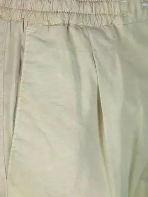 PT TORINO Pleated Elasticated Trousers - Neutrals