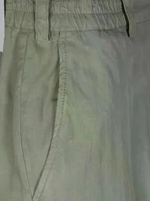 PT TORINO Pleated Cotton Trousers - Green