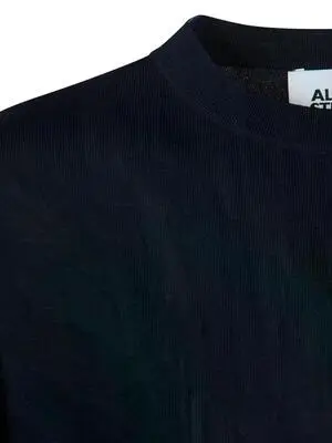 Alpha Studio Side-slit T-shirt