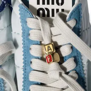Miu Miu Enameled Metal Dice Charm - Red