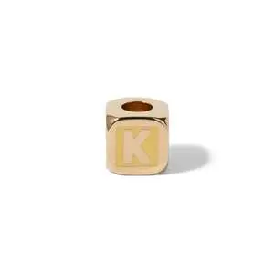 Miu Miu Enameled Metal Dice Charm - Vanilla