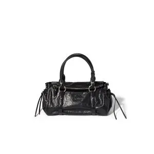 Miu Miu Nappa Leather Handbag - Black