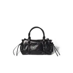 Miu Miu Nappa Leather Handbag - Black