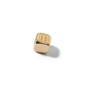 Miu Miu Enameled Metal Dice Charm - Periwinkle Blue