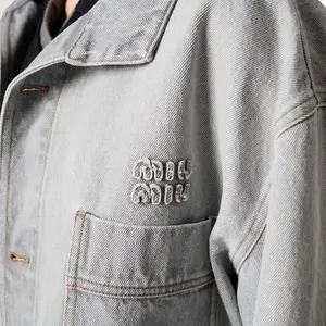 Miu Miu Denim Blouson Jacket