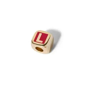 Miu Miu Enameled Metal Dice Charm - Red