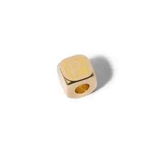 Miu Miu Enameled Metal Charm - Vanilla