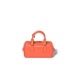 Miu Miu Arcadie Leather Bag - Orange