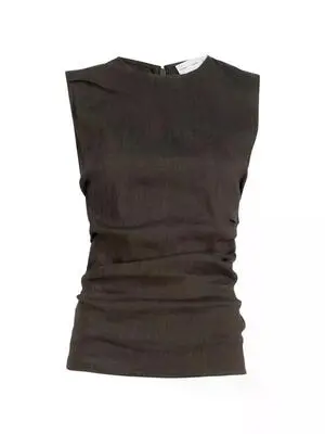 Proenza Schouler White Label Anoushka Top - Brown