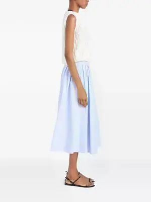 Proenza Schouler White Label Austin Pleated Skirt